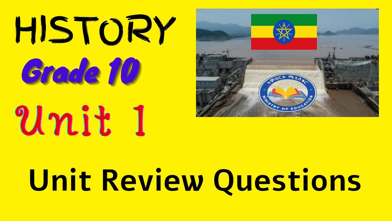 Grade 10 - History - Exercise 1.5: Unit Review Questions - YouTube