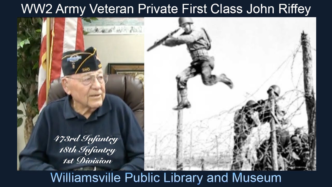 WWII Army Veteran John Riffey Interview - YouTube