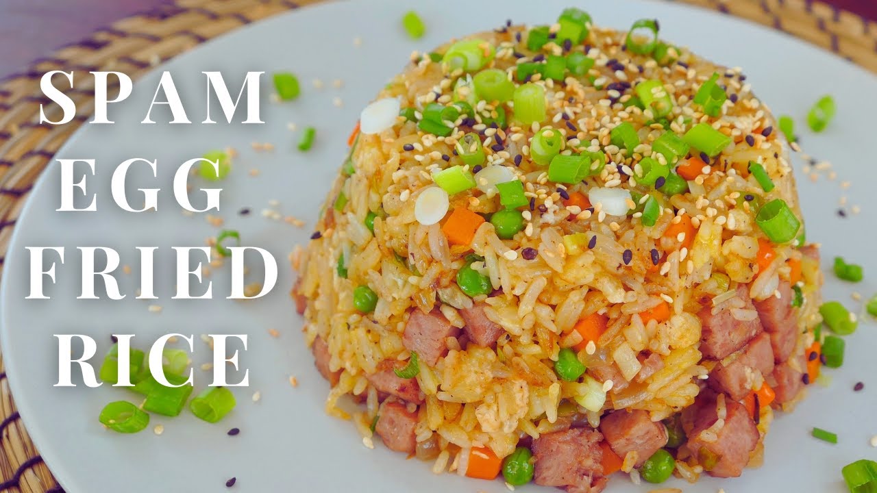 Spam Egg Fried Rice | Golden Egg Fried Rice Recipe - YouTube