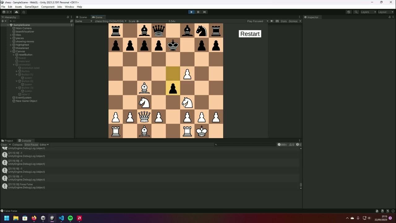 Project 5 - Chess (Unity + C#) - YouTube