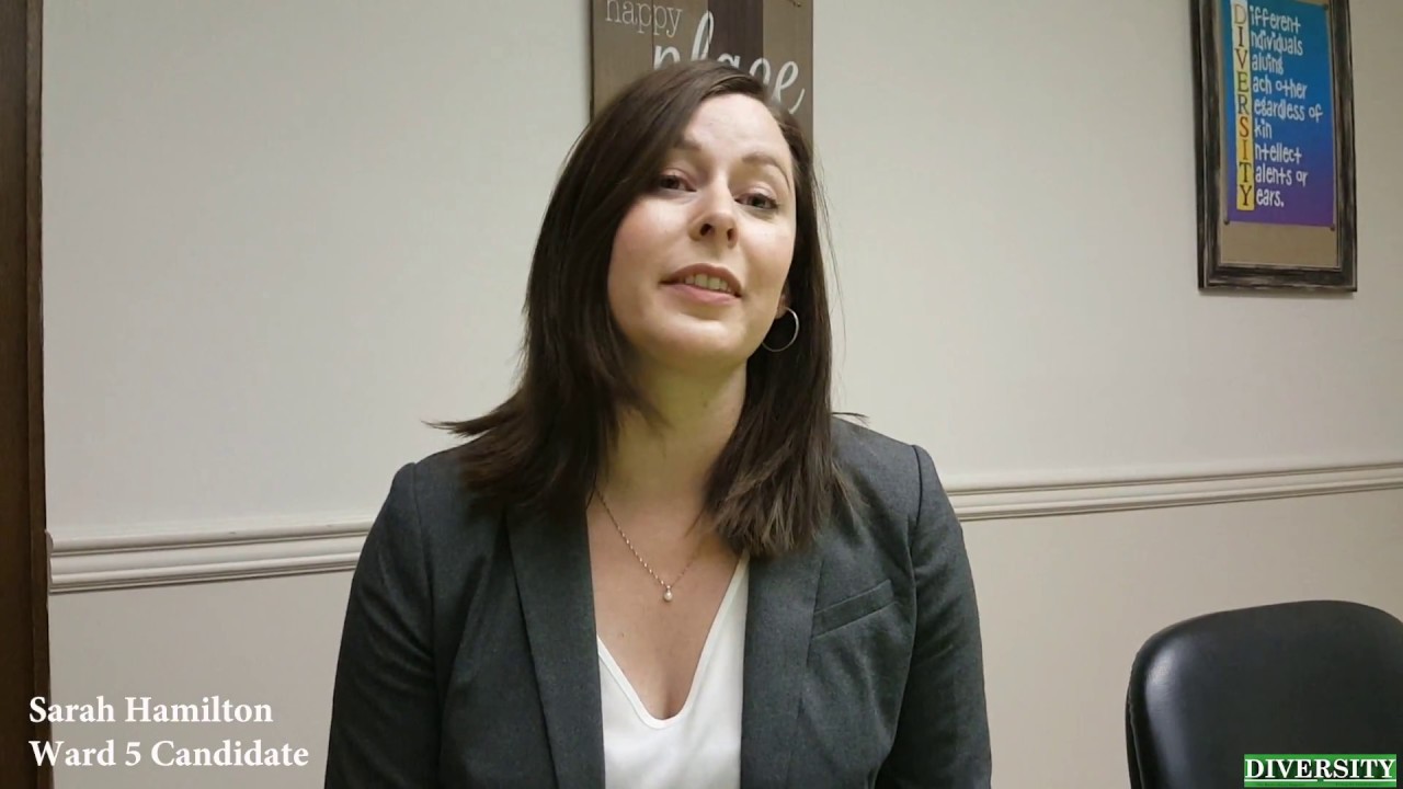 Sarah Hamilton Ward 5 Candidate - YouTube