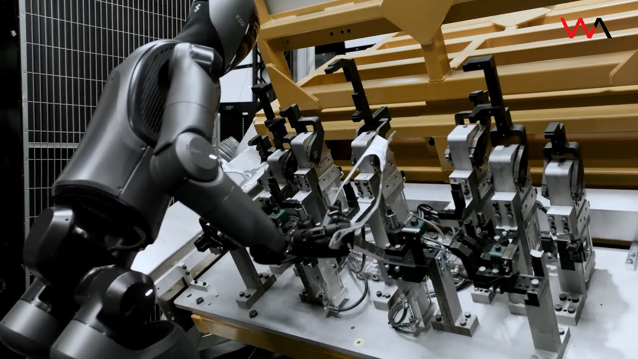 Humanoid Robots Hired at BMW - YouTube