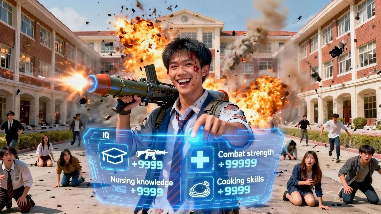 Poor student jump building due overwhelming pressure,reborn get ...