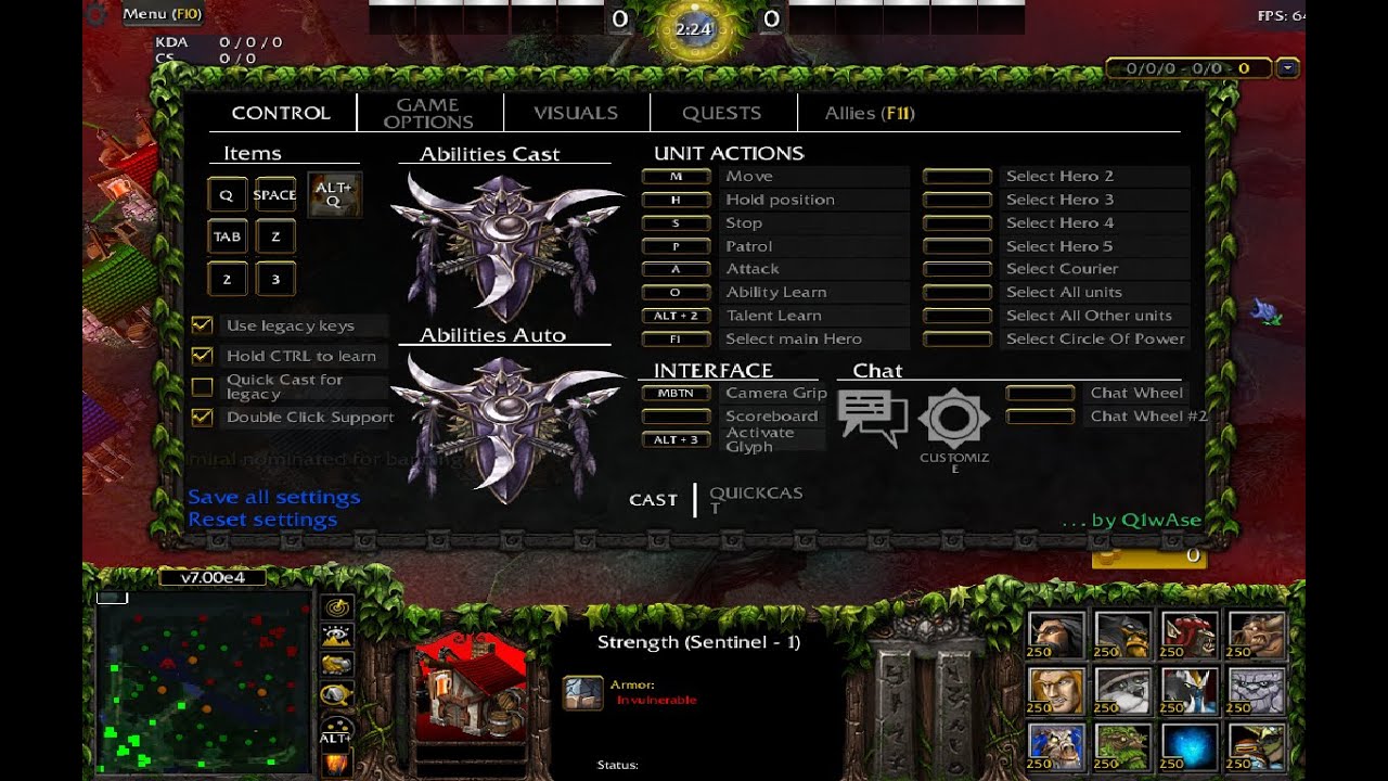 DOTA 1 - 7.00 CAMBIOS GENERALES Y COMO CONFIGURAR EN EL NUEVO MAPA ...