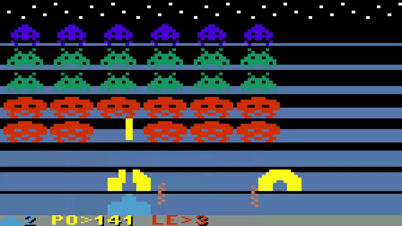 AMIGA REUPLOAD NOW WORKS TINY INVADERS TINYINVADERS ON WORKBENCH By Stefano Maria Regattin - YouTube