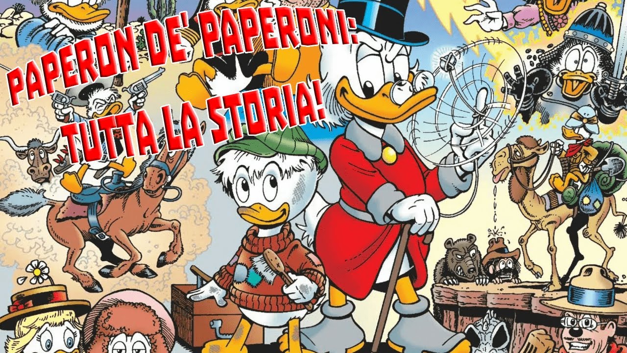 LA BIOGRAFIA di PAPERON DE' PAPERONI! - YouTube