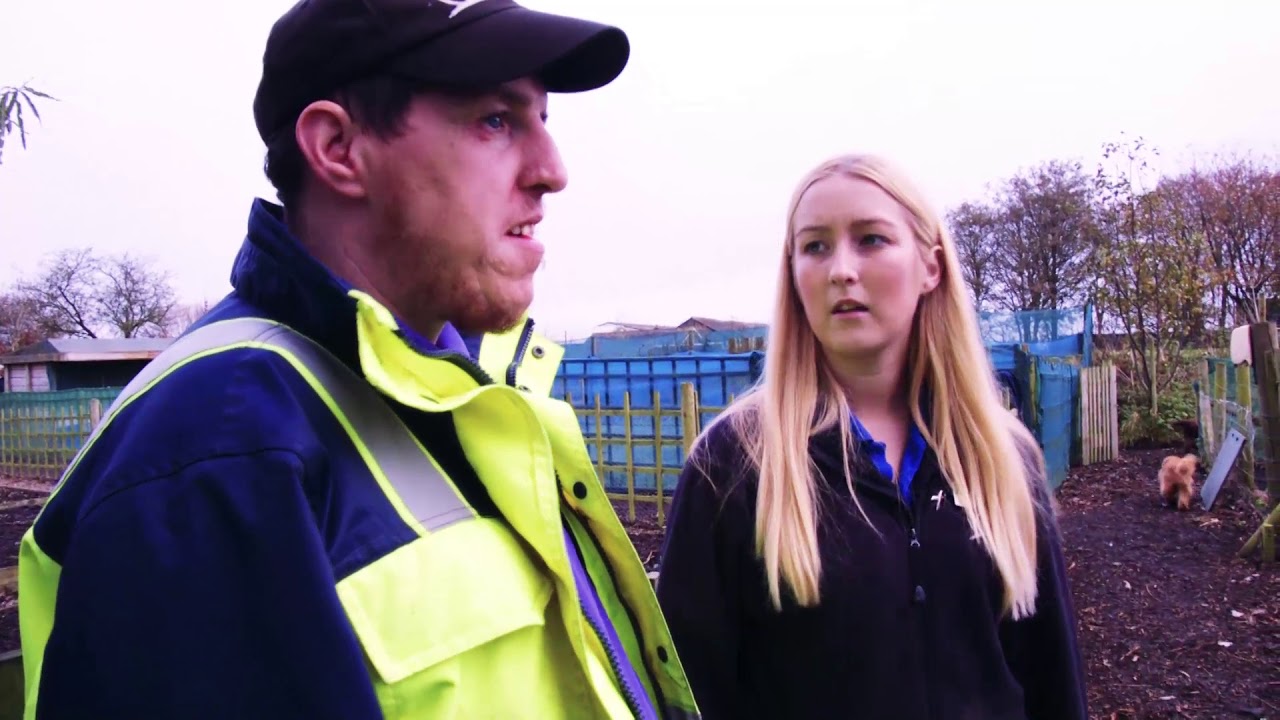 Ste at Bridge Inn Community Farm - YouTube