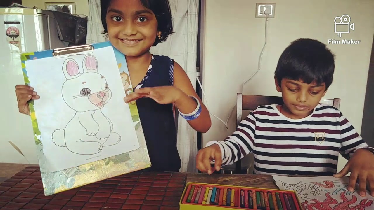 Kids color challenge - YouTube