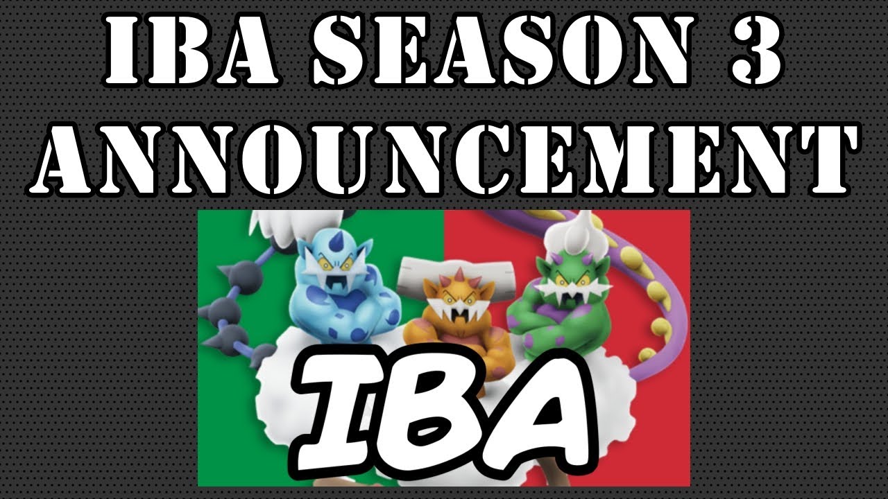 IBA SEASON 3 ANNOUNCEMENT - YouTube