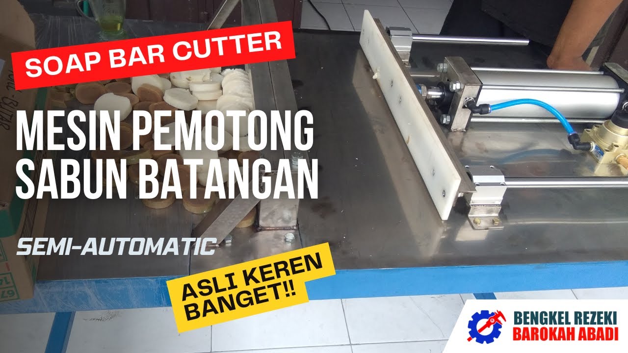 Mesin Pemotong Sabun Automatic - Soap Cutter Machine - Machine Soap - YouTube