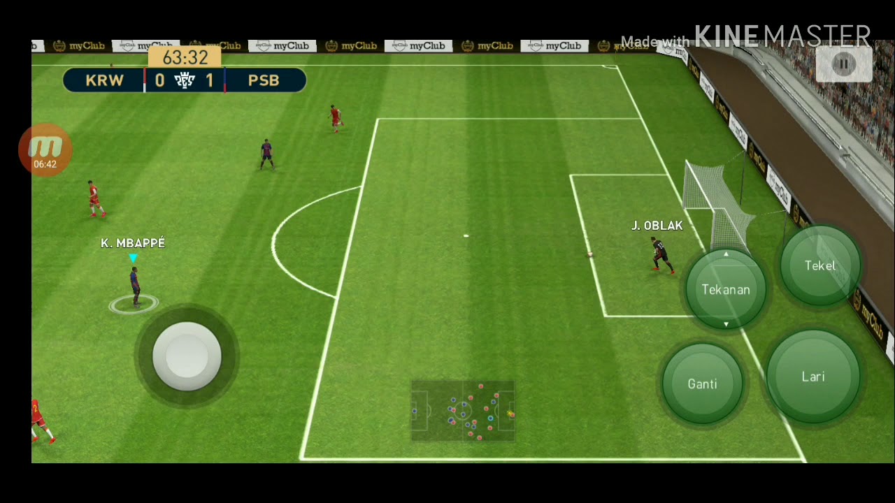 PES 2019 Pro Evolution Soccer Android GamePlay Main Mode Baru ...