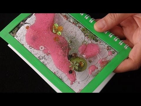 Likit Not Defteri Nasıl Yapılır? - Okula Dönüş - DIY Liquid Notebook - Harika bir not defteri