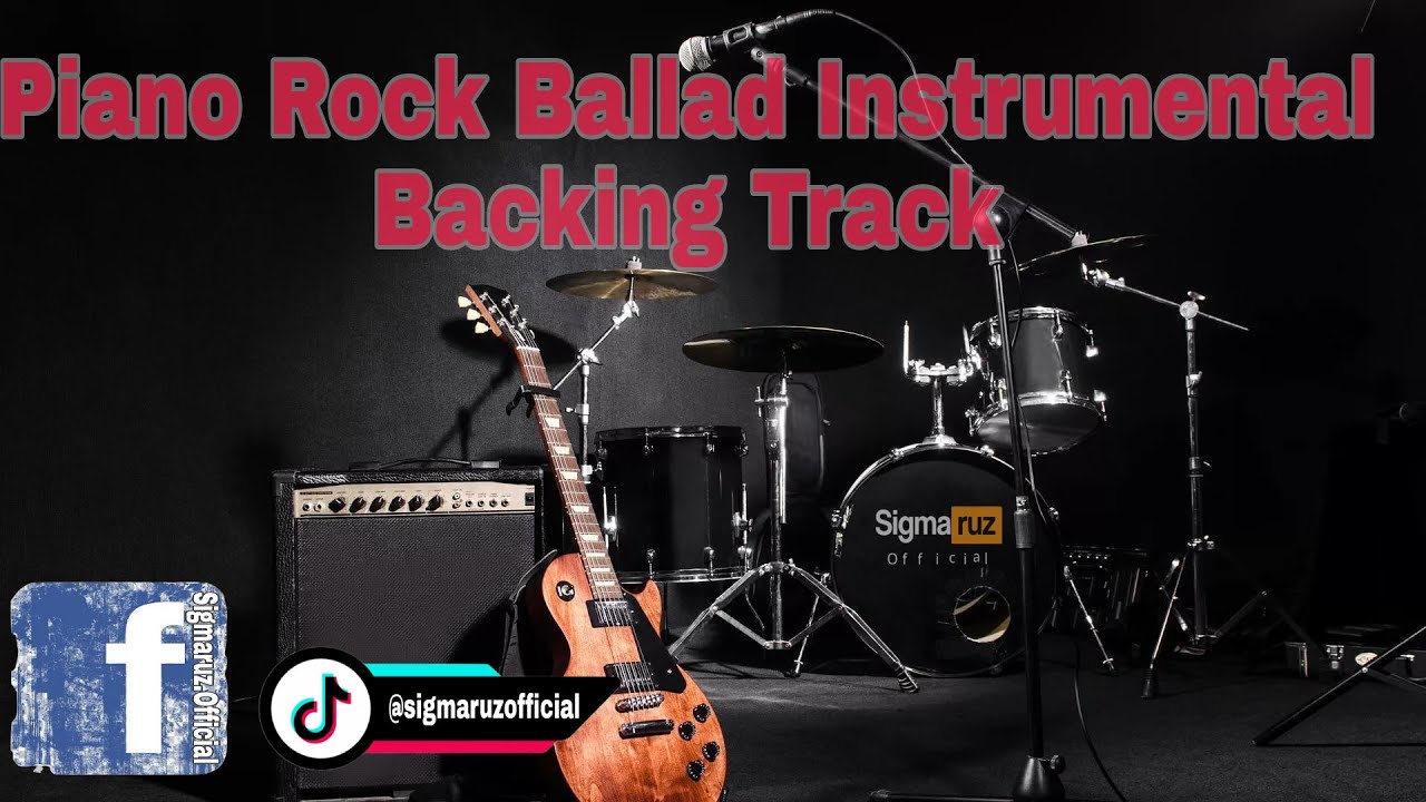 Piano Rock Ballad Instrumental Backing Track - YouTube