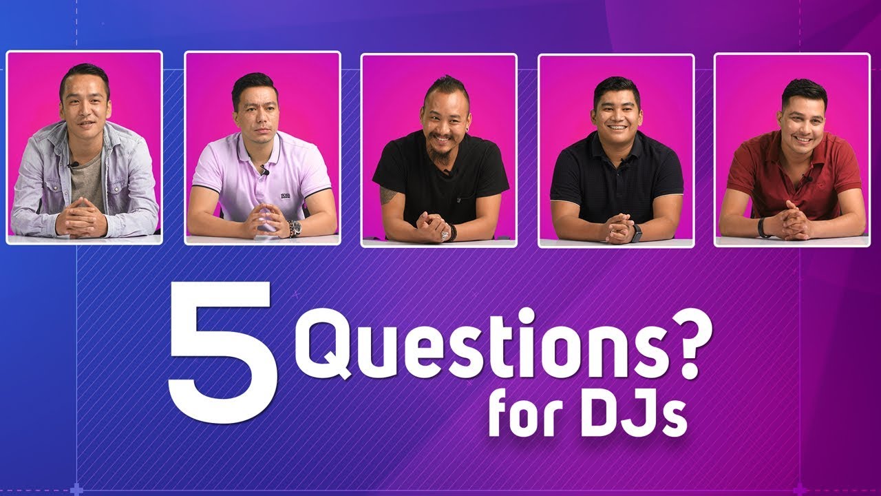 5 Questions | DJ Rabbit | DJ Punit | DJ BPM | DJ Norchen | DJ Finzok ...