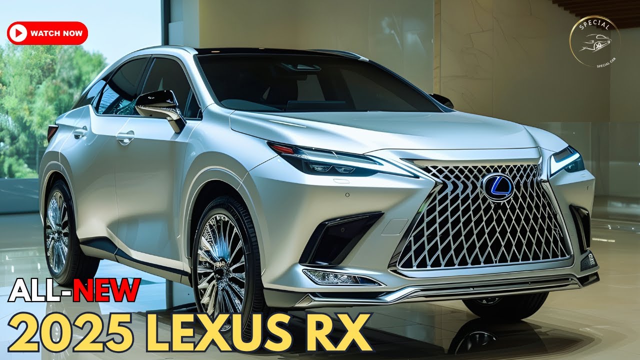 The 2025 Lexus RX 350 Launched: Is This The Best Luxury SUV? - YouTube