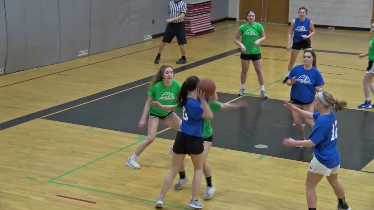 ELRD March Madness High School Girls Semi Finals #4 Bazin vs #1 ...