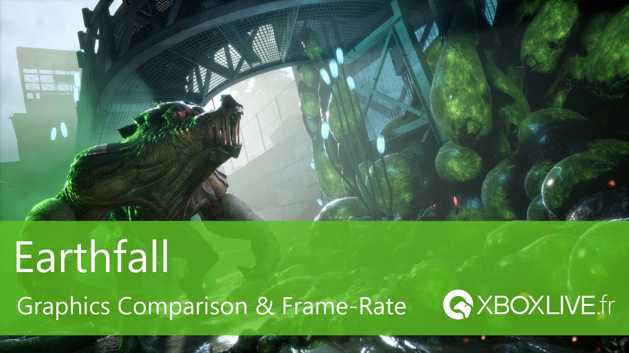 Earthfall | Comparaison graphique & Frame-rate Test Xbox One X / Xbox ...