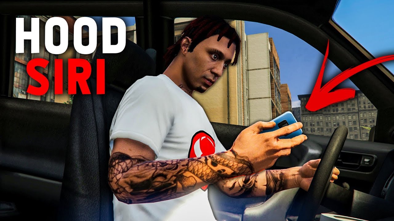 "HOOD SIRI" GONE WRONG! (GTA 5 FUNNY SKIT BY YoBoy Rex) - YouTube
