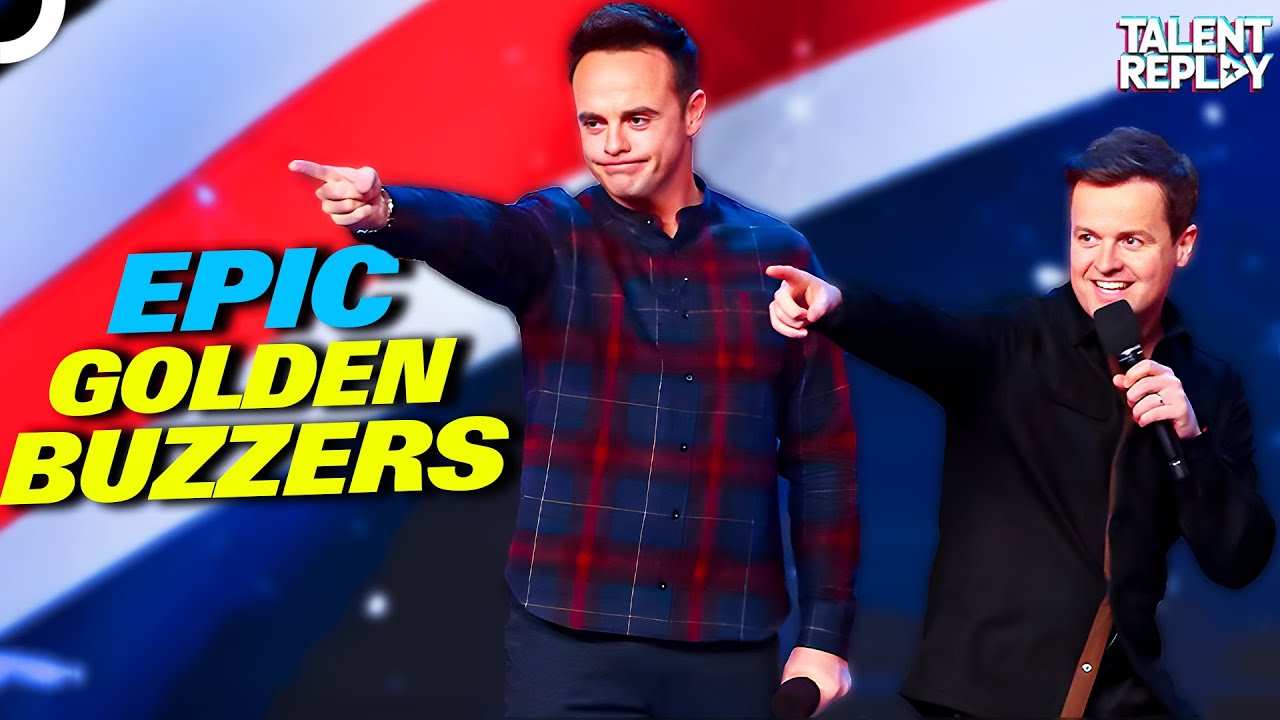 Ant and Dec's BEST Golden Buzzers on BGT - YouTube