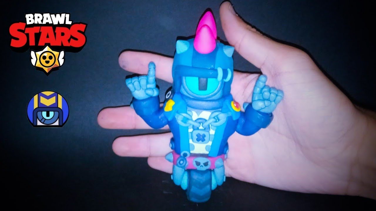 Making brawl stars Wicked Stu - clay art - YouTube