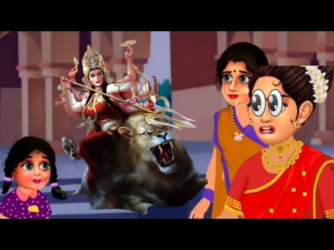 Kahani Ki Raat: Durga Maa Ki Pooja for Poor Family Durga maa l bhoot ka ...