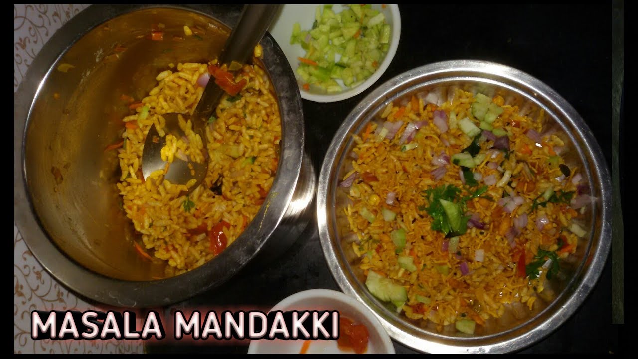 Masala Mandakki /churmuri Recipe /Girlie Recipe Noore Lazath kitchen ...