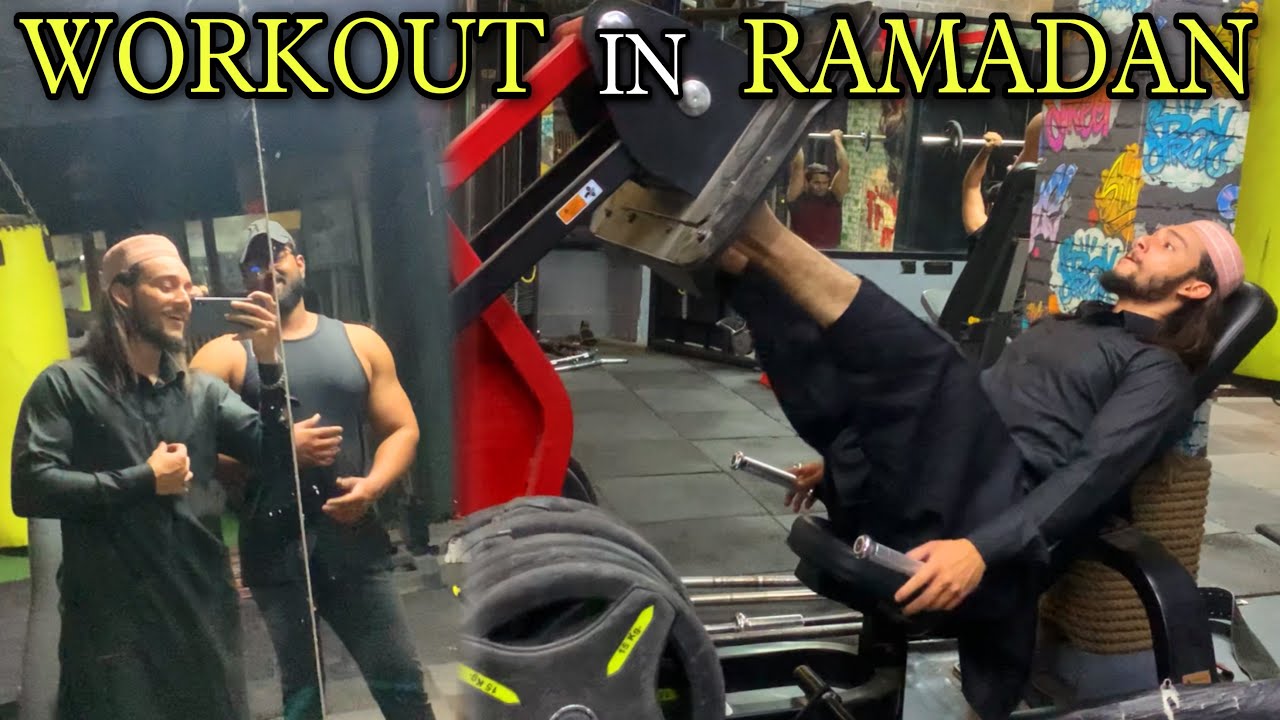 Workout In Ramadan | Gym Vlog | Ramadan Gym Routine | Shezz Farman ...