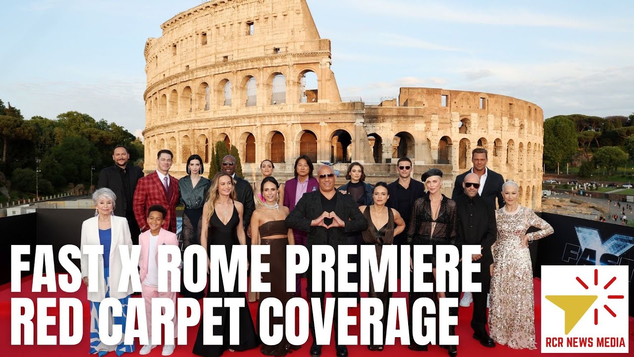 Cast of "Fast X" talk about the 10th film at Rome Premiere Red Carpet ...