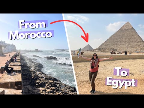 Coastal Charm to Pyramid Marvels: Morocco-Egypt 2023