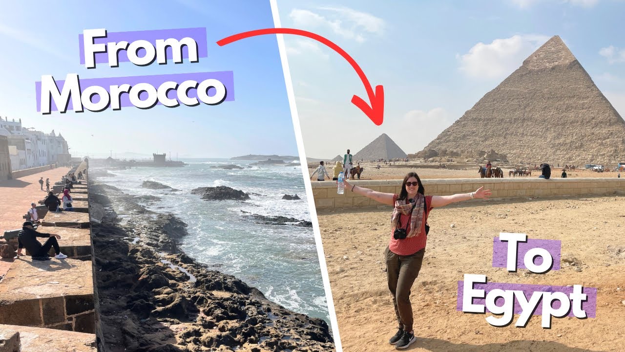 We Leave The Coast For Pyramids | Morocco to Egypt 2023 - YouTube