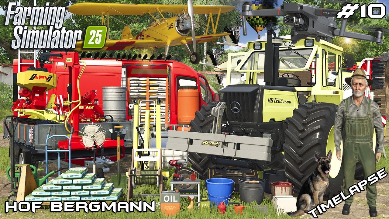 BUYING APV SEEDER + SEEDING GRASS & WHEAT ON THE FARM | Hof Bergmann ...