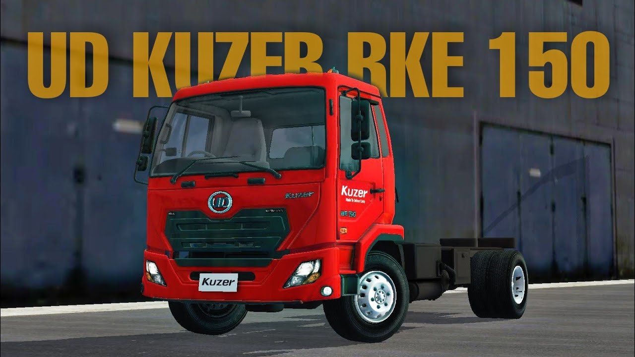 TRUK CHASIS UD KUZER RKE 150 | MOD BUSSID - YouTube