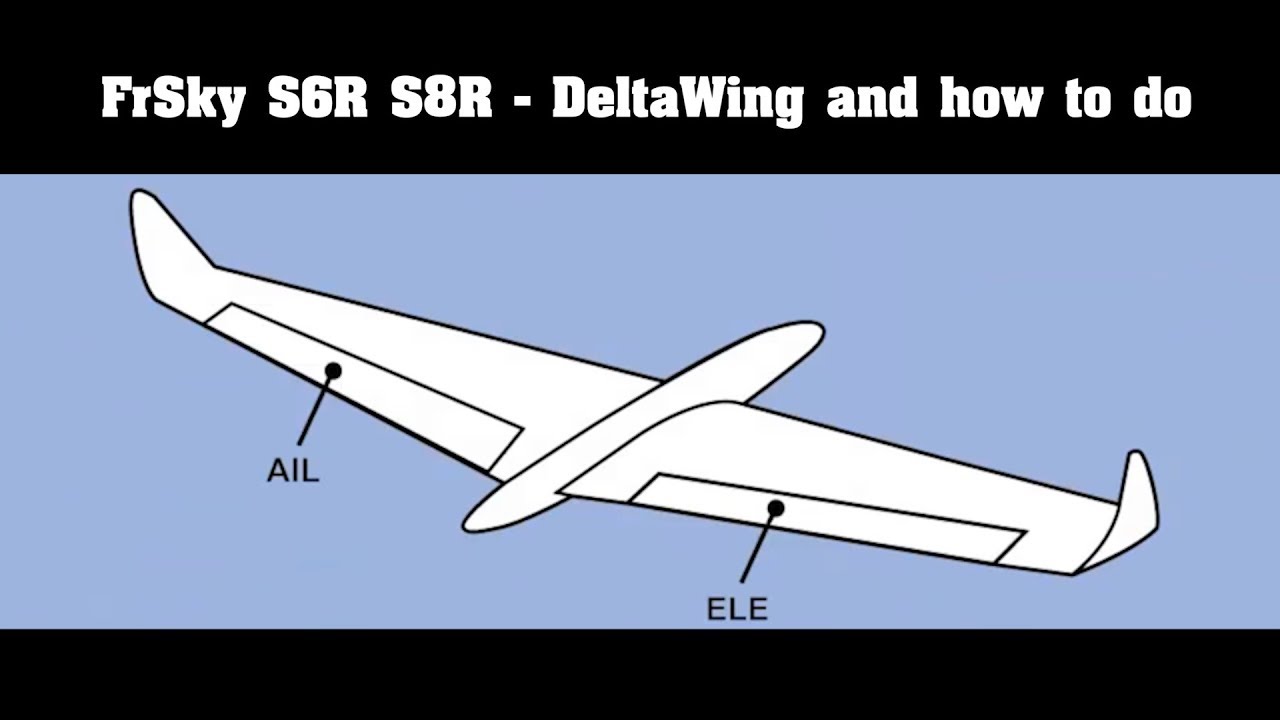 Receivers FrSky S6R / S8R - DeltaWing and how to do? - YouTube
