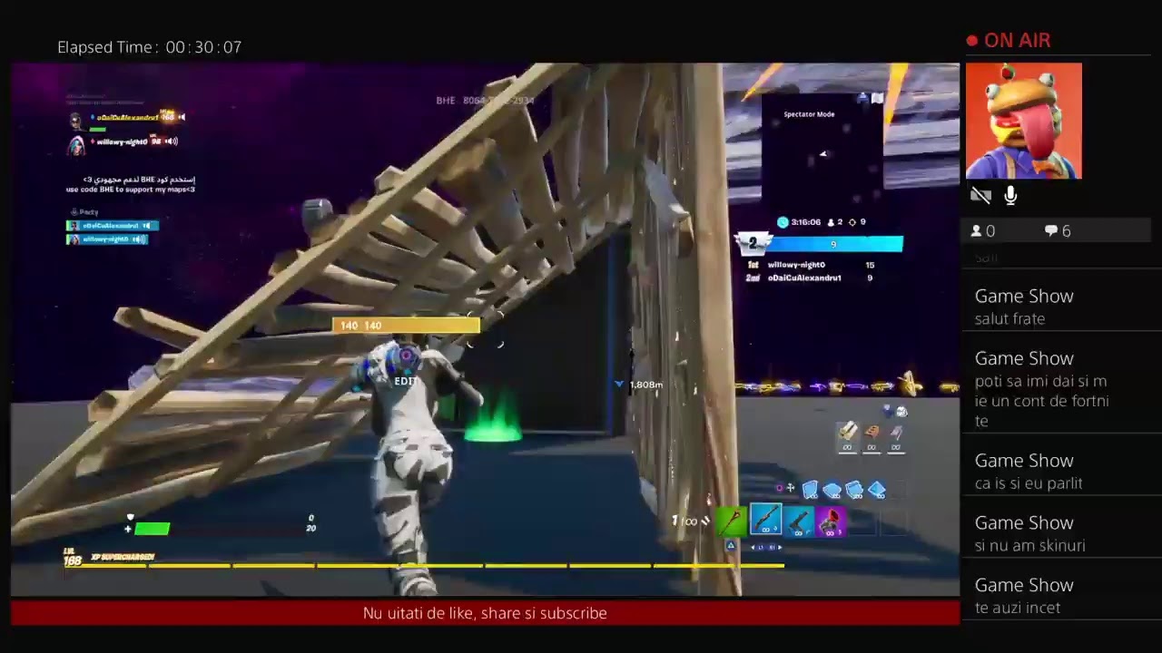Dam conturi de fortnite si jucam cu abonatii - YouTube