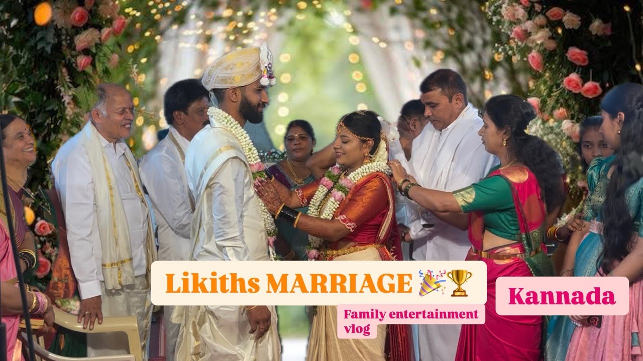 LIKITH’S MARRIAGE VLOG 🎉 / ನಮ ಶಿಷ್ಯನ್ ಮದ್ವೆ / Family Entertainer / Vlog ...