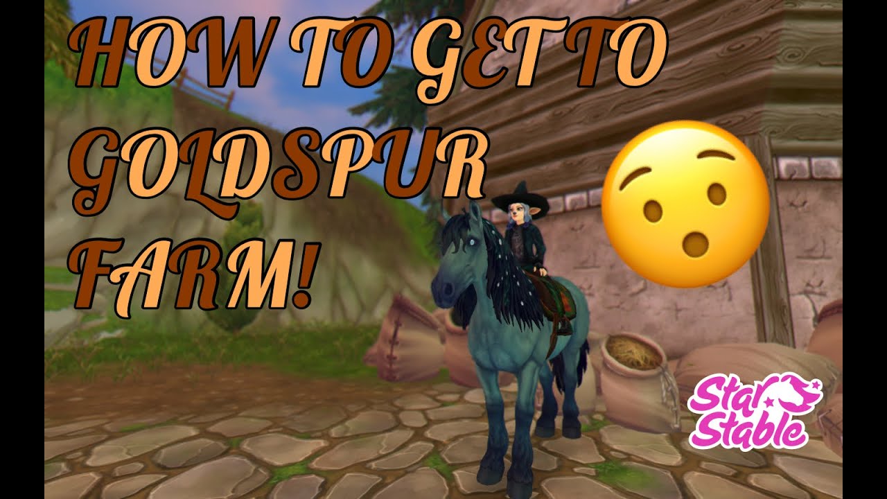 How to get to Goldspur Farm starting at Jorvik Stables! - YouTube
