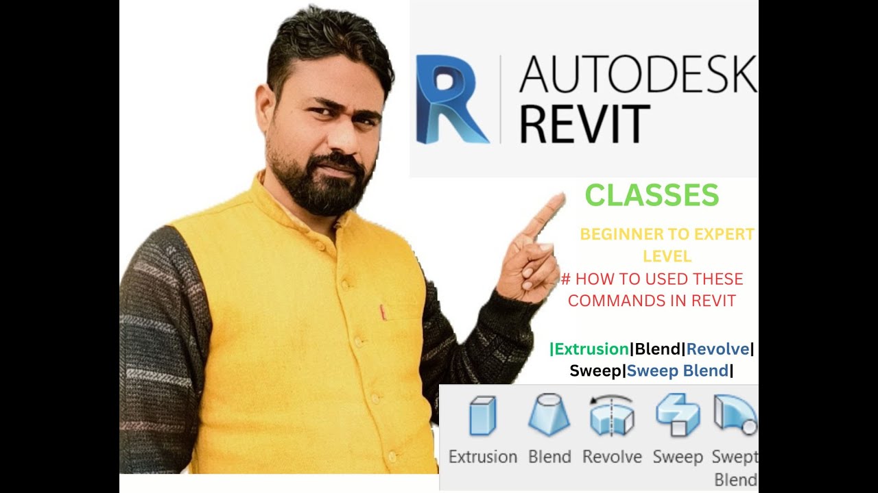 #9 | HOW TO USE EXTRUSION, BLEND, SWEEP ,REVOLVE, SWEPT BLEND| - YouTube