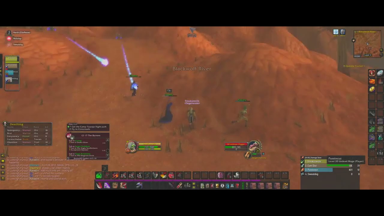 Hardcore WoW Windshear Mine - Sneakyswole POV - YouTube