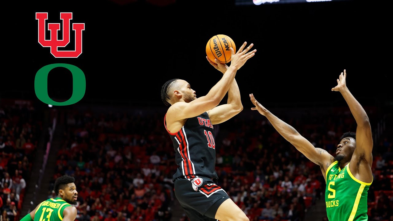 Utah Basketball Falls to Oregon | HIGHLIGHTS - YouTube