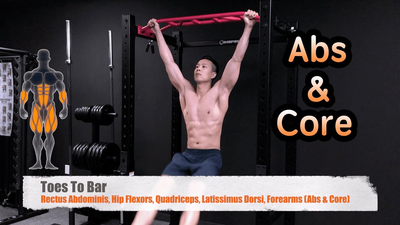 Abs and Core - Toes To Bar - Exercise Library - YouTube