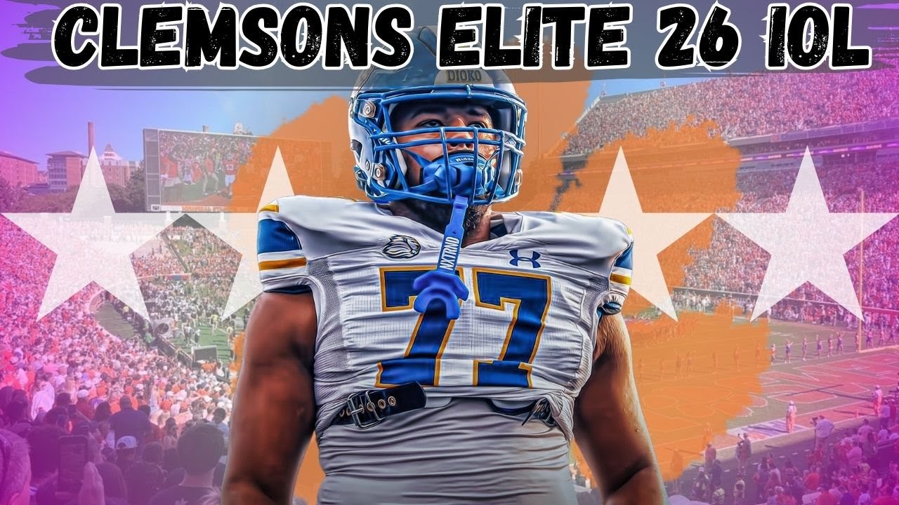 The Clemson Tigers amd Dabo Swinney Land Elite 2026 IOL Chancellor ...