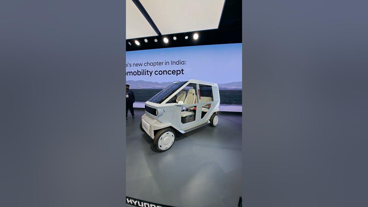Hyundai, micromobility concept vehicle #onemadtraveler - YouTube