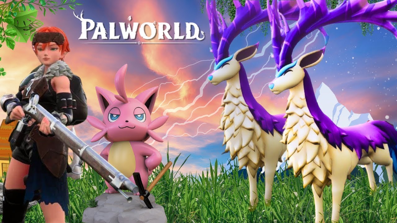 MY FIRST LEGENDARY POKEMONS! 😱 | PalWorld #2 - YouTube