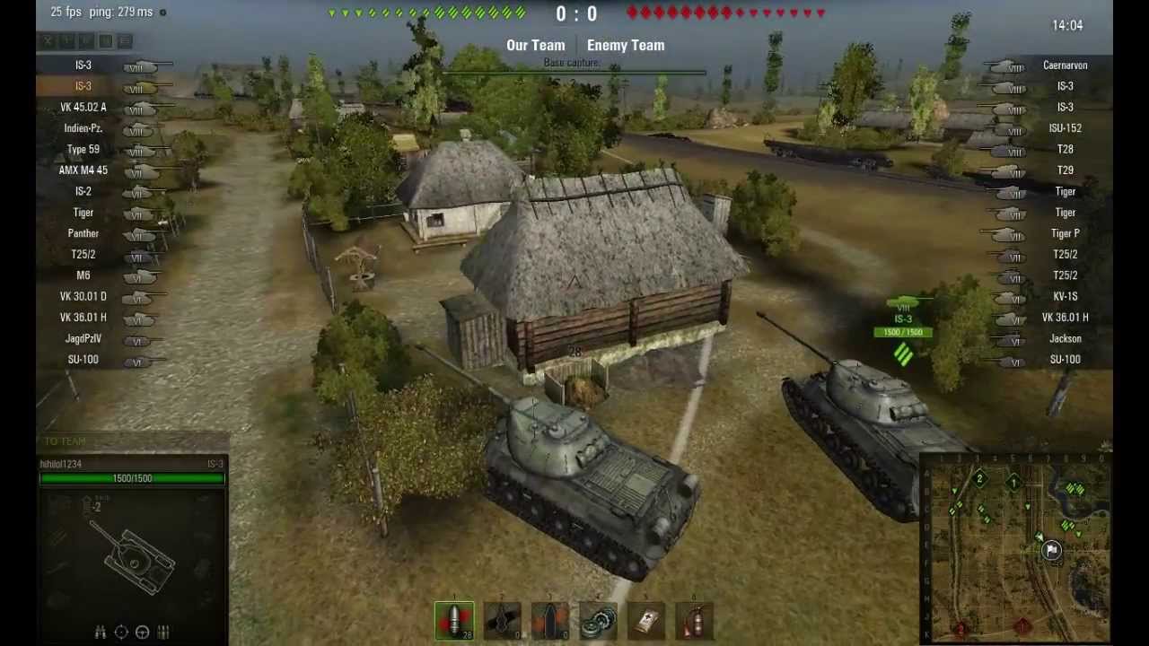 World of Tanks IS 3 Gameplay - YouTube