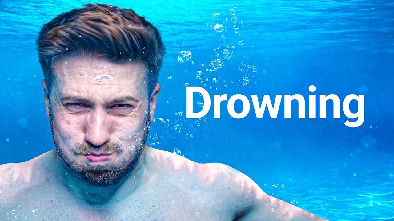 Drowning Person Underwater