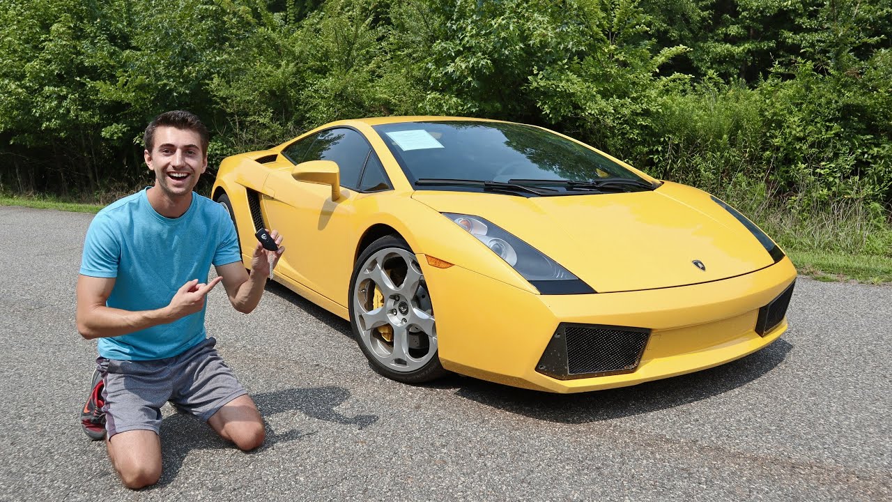 Driving a Lamborghini Gallardo! POV, Test Drive, Exhaust and Review ...