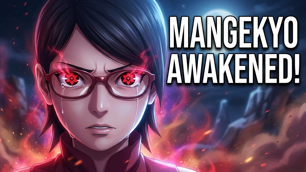 Manga runs wild ! Sarada finally awakens MANGEKYO SHARINGAN !! TOP 10 ...