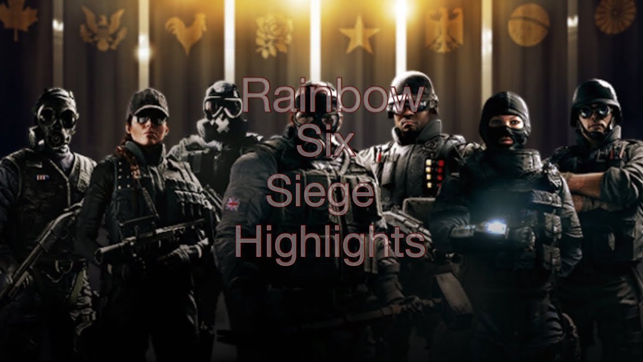 Rainbow six siege Highlights - YouTube