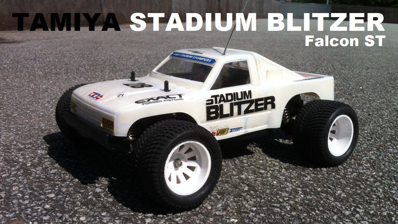 Tamiya Stadium Blitzer 2WD 1/10 Stadium Truck - RC RUNNiNG ViDEO - YouTube