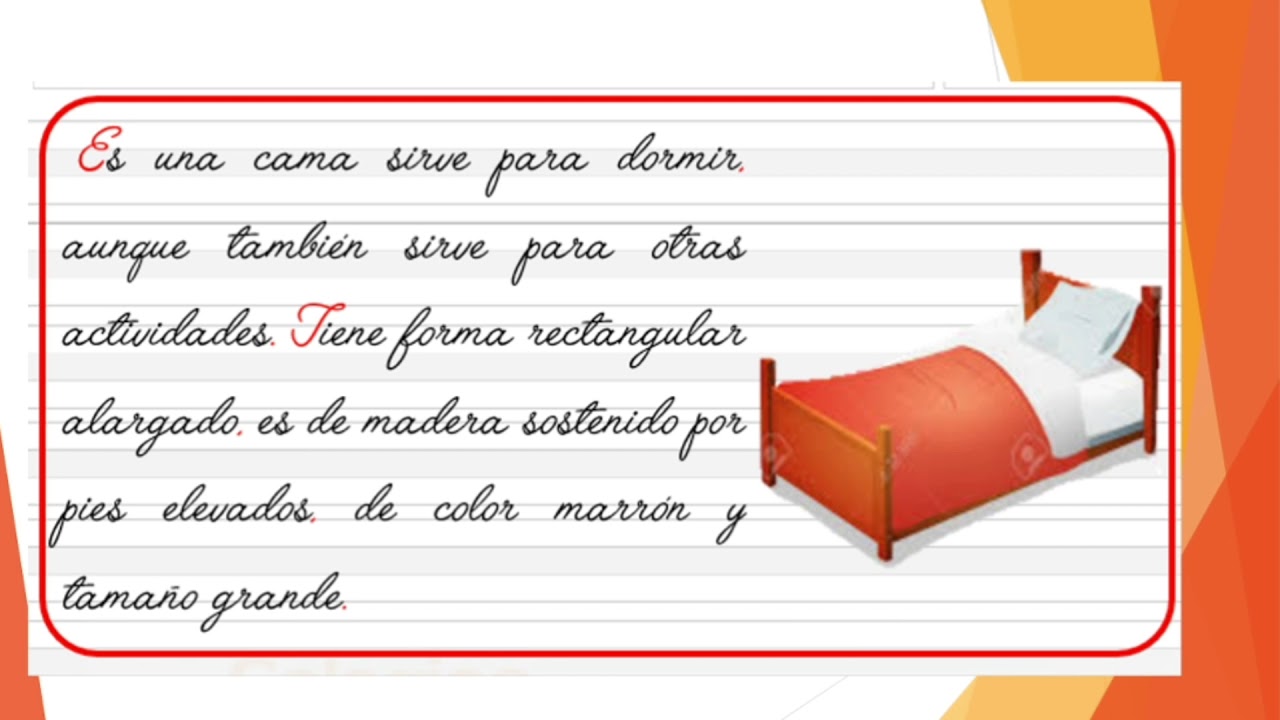 TEXTO DESCRIPTIVO: DESCRIPCIÓN DE UN OBJETO - YouTube